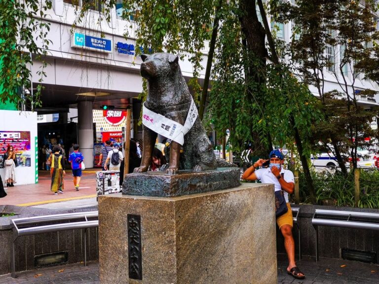 Shibuya – Hachiko, Scramble Crossing und Nachtleben
